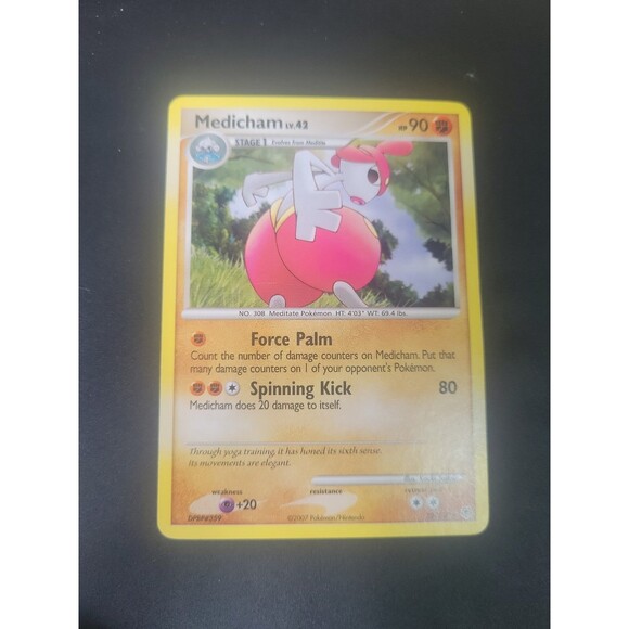 Pokemon | Toys | Pokemon Medicham | Poshmark